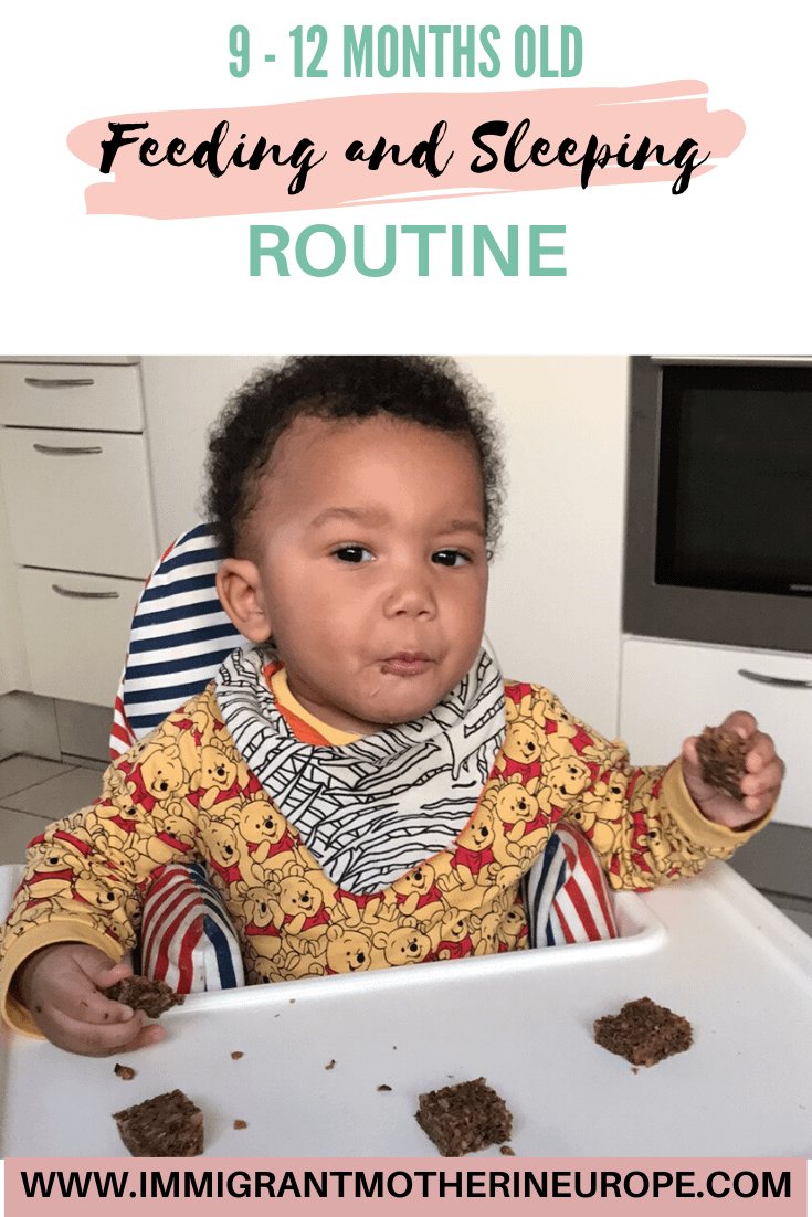 9-12 Months Baby Schedule - IMMIGRANT MOTHER IN EUROPE